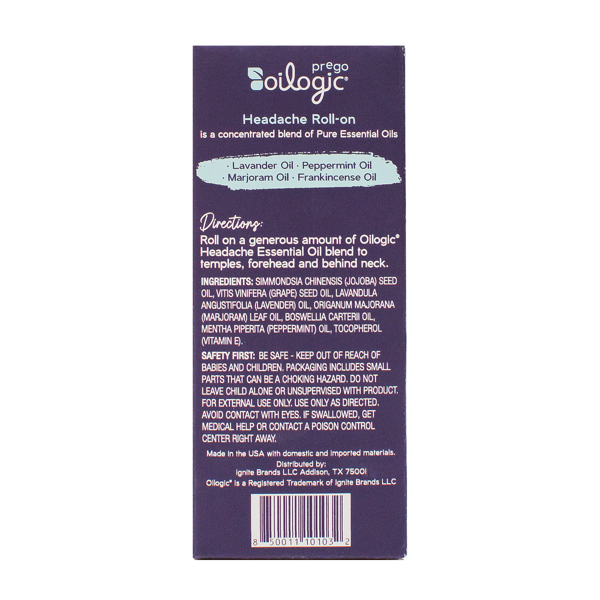 Oilogic® Pregnancy Headache Essential Oil Roll-on