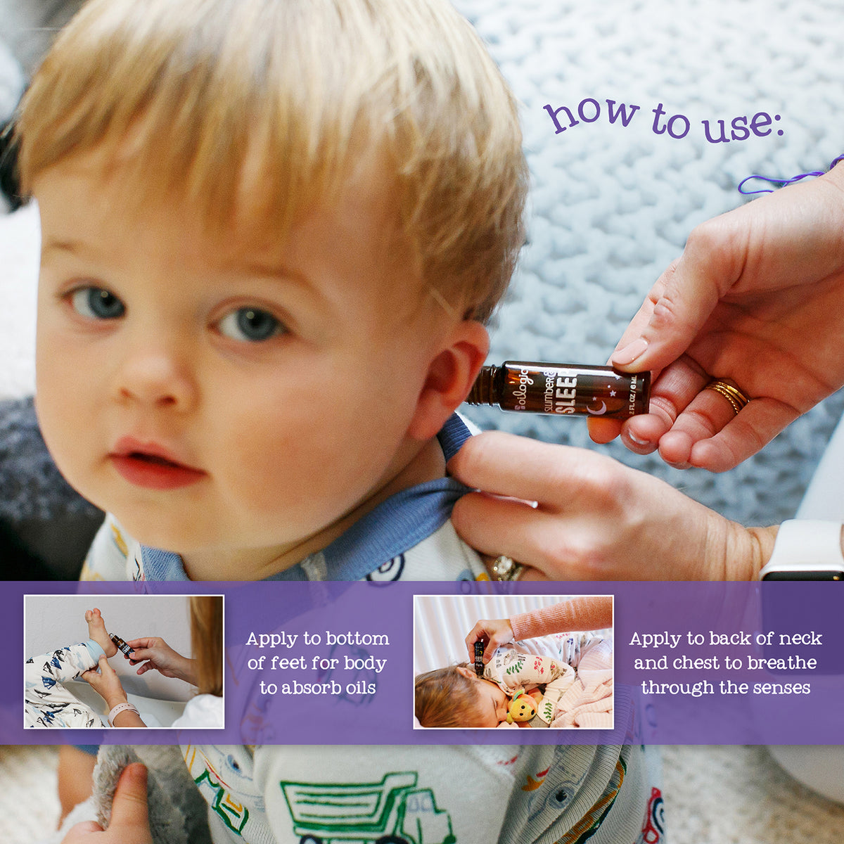 Oilogic® Slumber & Sleep Roll On | Essential Oils for Baby Sleeping